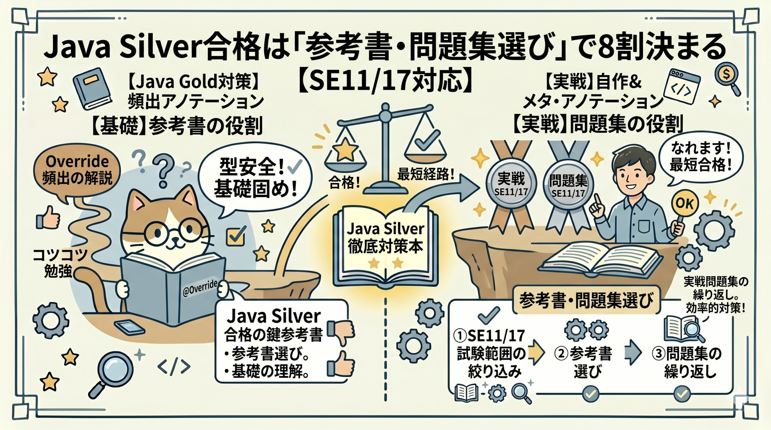 Java Bronze合格は「参考書・問題集選び」で8割決まる【完全未経験者向け】 - IT Engineer Log